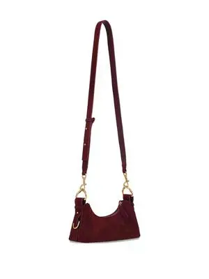 POTAMY Suede Shoulder Bag