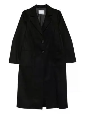 BARBA NAPOLI Notch-collar Single-breasted Coat