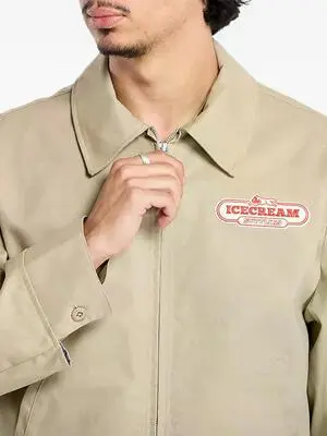 ICECREAM Supplies Work Zipped Jacket - Neutrals