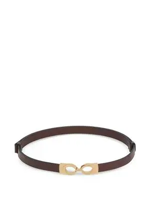 POTAMY Cut-out Buckle Belt - Red