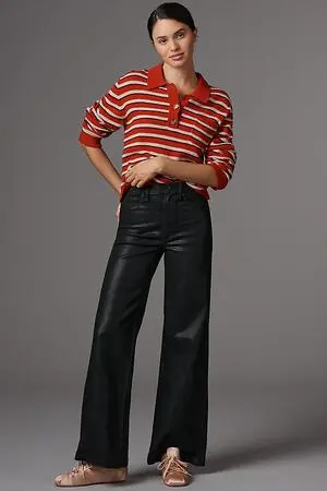 Women's Red Black Jeans