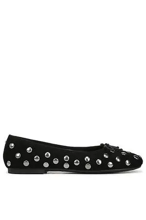 Sam Edelman Alie Studded Ballet Flats - Black