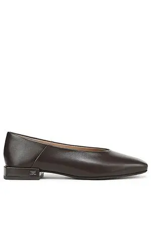 Square-Toe Slip-On Flats