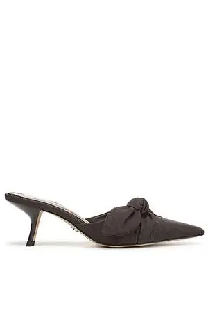 Sam Edelman Bex Knot Kitten-heel Mules - Brown