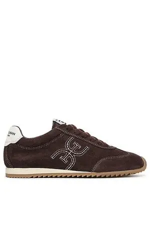 Sam Edelman Leather Isella Sneakers - Brown