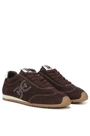Sam Edelman Leather Isella Sneakers - Brown