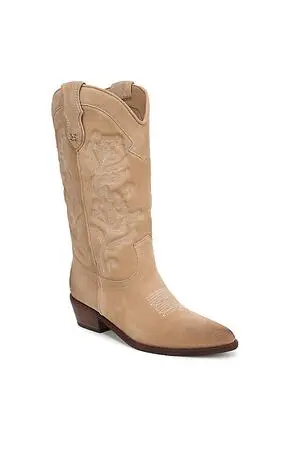 Sam Edelman Rue Western Boots - Neutral