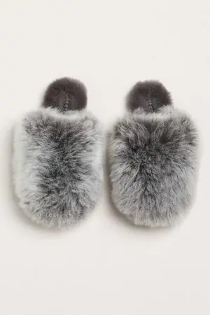 UGG Scuffette Chalet Slippers Charcoal