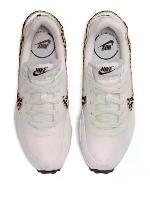 Nike Waffle Debut Animal-print Sneakers - Neutrals