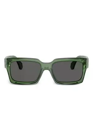 ALAIN MIKLI Square Frame Sunglasses - Green