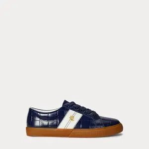 Ralph Lauren Striped Sneakers For Women