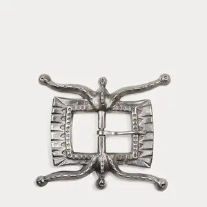 Ralph Lauren Rl X Neil Zarama Ketoh Belt Buckle - Silver