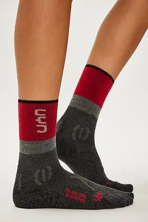 Uyn Trekking One Cool Socks - Anthracite/red