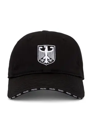Vetements Polizei Cap - Black & White