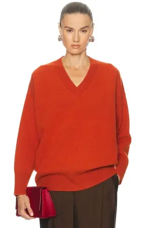 RÓHE V-neck Knitted Jumper