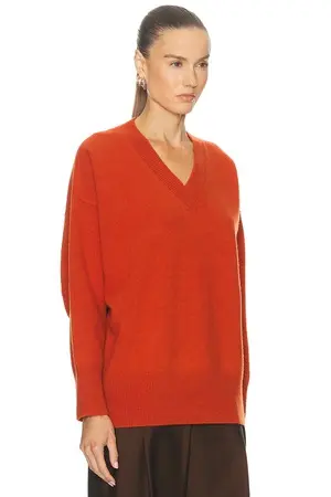 RÓHE V-neck Knitted Jumper