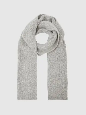 REISS Metcalfatelier Atelier Cashmere-blend Flecked Scarf
