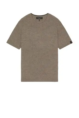 Rag & Bone Crawford Cashmere Blend Tee - Brown