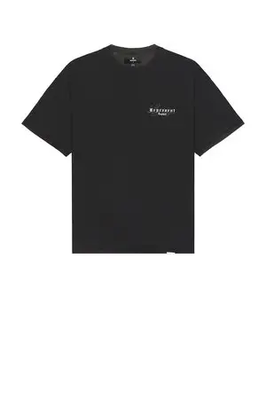 REPRESENT Legacy Overprint Tee In Black