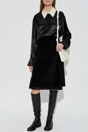 JIL SANDER Velvet Skirt