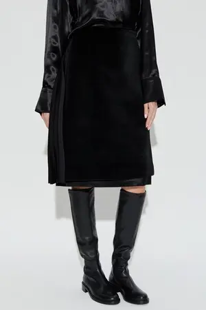 JIL SANDER Velvet Skirt