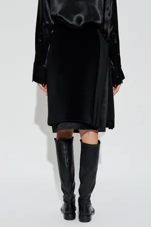 JIL SANDER Velvet Skirt