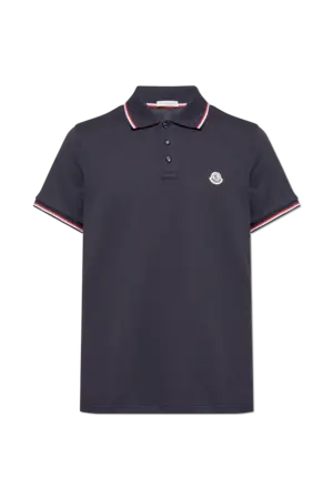 Moncler Polo With Logo