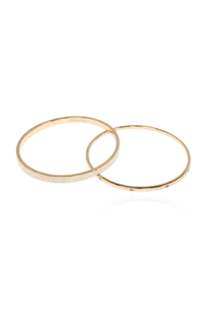 Coach Set Of Two Bracelets - Gold