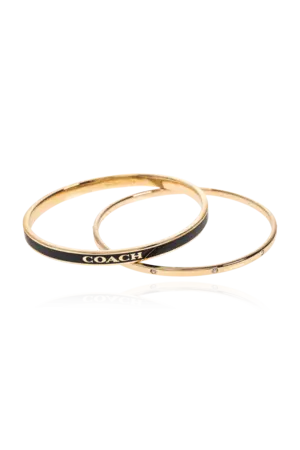 Coach Set Of Two Bangles