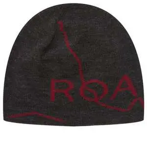 ROA Logo Wool Beanie - Anthracite