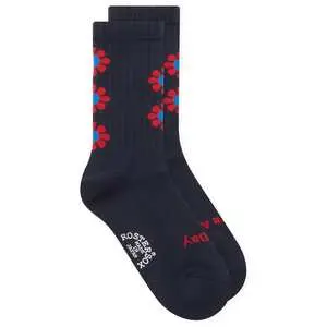 ROSTERSOX Peace Socks - Navy