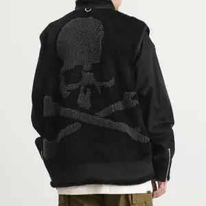 MASTERMIND WORLD Layered Sherpa Jacket