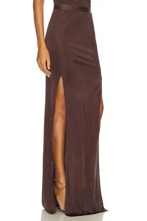 Atlein Double Slit Skirt