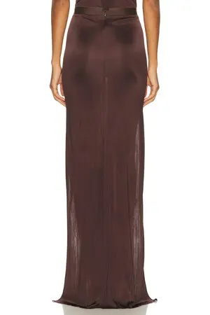 Atlein Double Slit Skirt