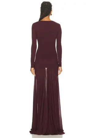 Atlein Long Sleeve Maxi Dress