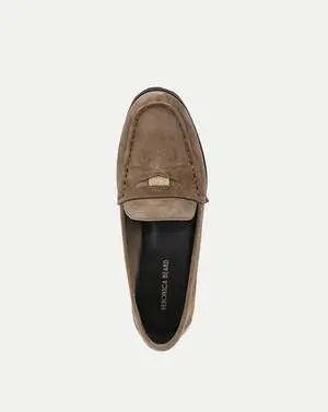 Veronica Beard Penny Lug-sole Loafer - Bark