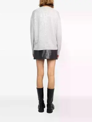 Zadig&Voltaire Mirakz Cardigan With Strass Embellishments