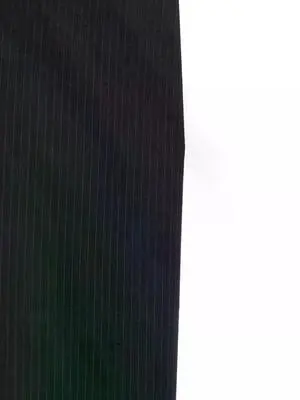 Paloma Wool Pinstripe Pattern Trousers With Turn-up Hem