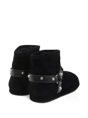 Balenciaga Alaska Studded-strap Soft Boots