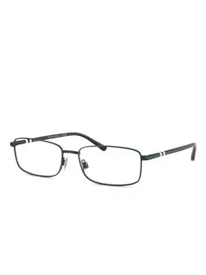 POLO RALPH LAUREN EYEWEAR Rectangle-frame Glasses - Green