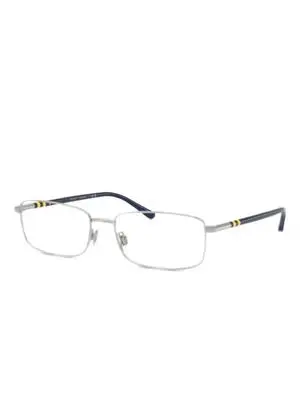 POLO RALPH LAUREN EYEWEAR Rectangle-frame Eyeglasses - Silver