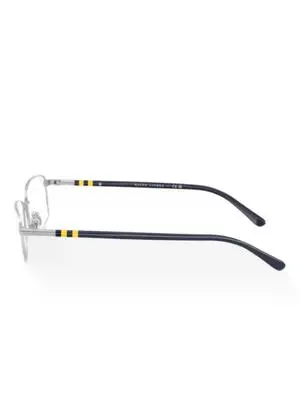 POLO RALPH LAUREN EYEWEAR Rectangle-frame Eyeglasses - Silver