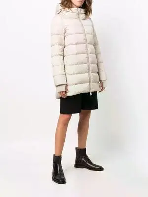 Herno Padded Hooded Mid-length Coat