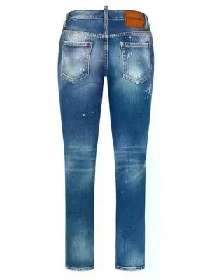 Dsquared2 Distressed Slim-leg Jeans