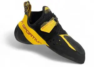 LA SPORTIVA Solution Comp Climbing Shoe - Black/yellow