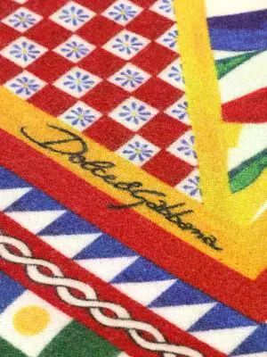 Dolce & Gabbana Patterned Blanket