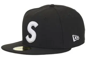 Supreme New Era Reaper S Logo 59fifty Fitted Hat - Black