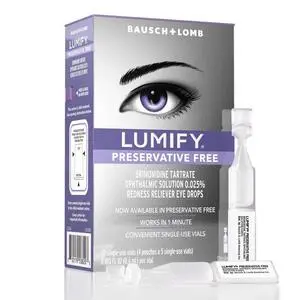 LUMIFY Preservative Free Redness Reliever Eye Drops - One-color