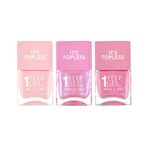 NAILS.INC It's Topless 1 Step Gel-like Manicure Nail Polish Set - One-color