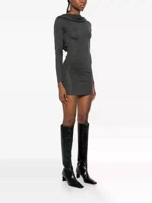 AYA MUSE Long-sleeve Mini Dress
